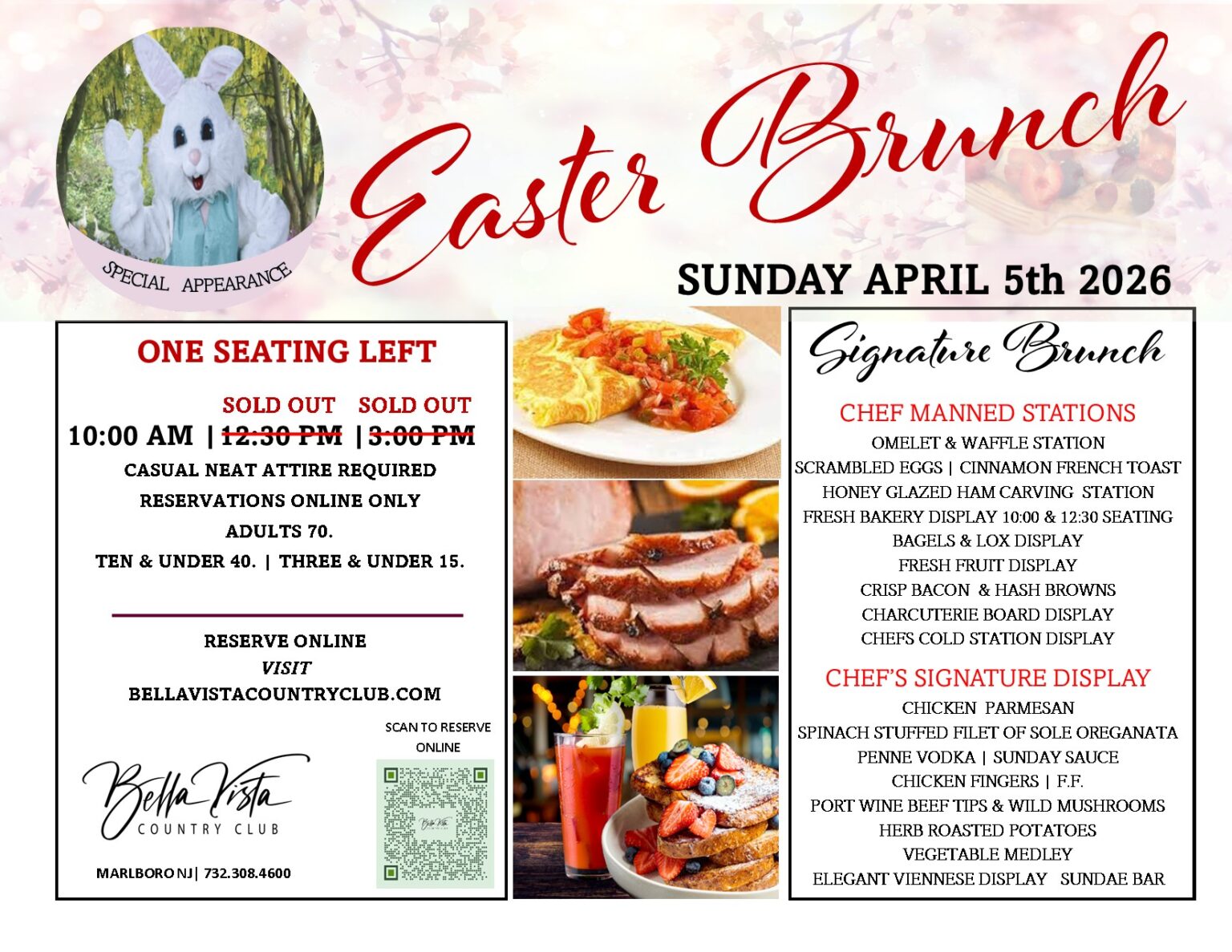 Easter Brunch 2026: Chef-Manned Stations and Delicious Dishes | Bella ...